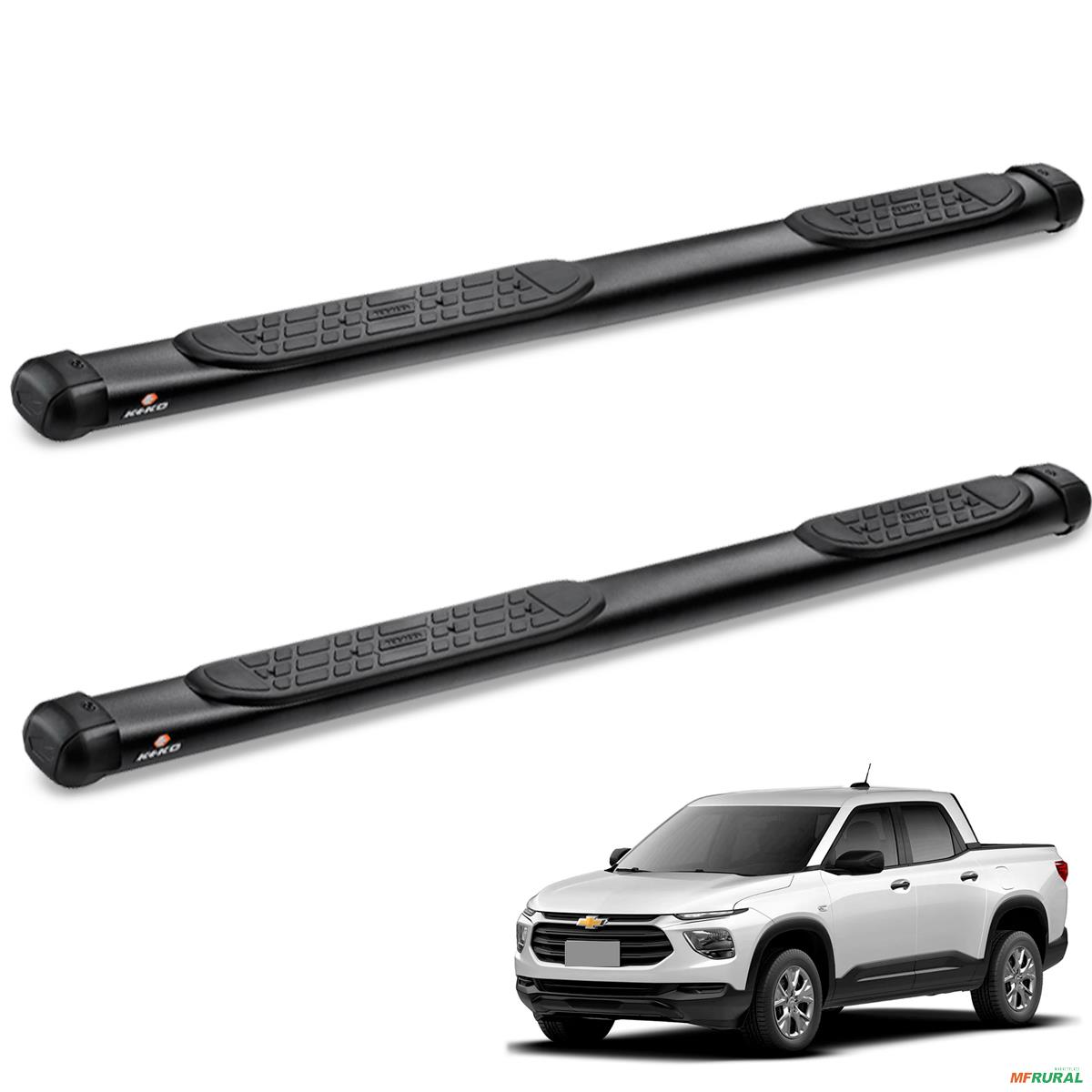 Estribo Lateral Montana 2023 A 2025 Oblongo Preto Keko K1 em 754260