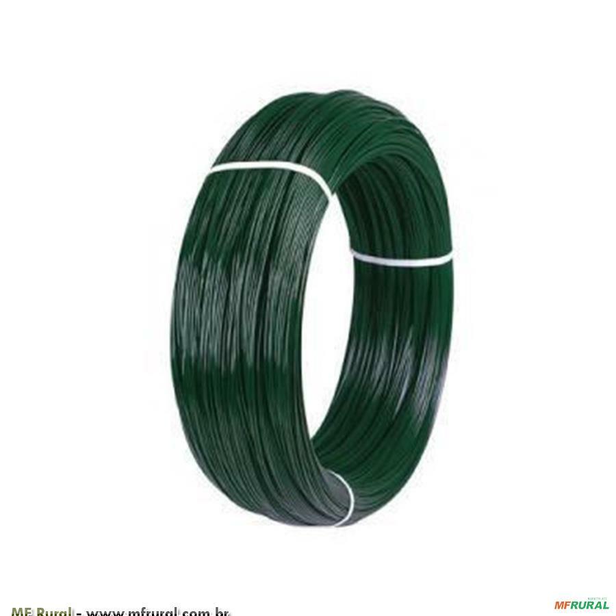 Arame Galvanizado Revestido em Pvc Verde Bwg 14 (2,80Mm) - Kg em 662019