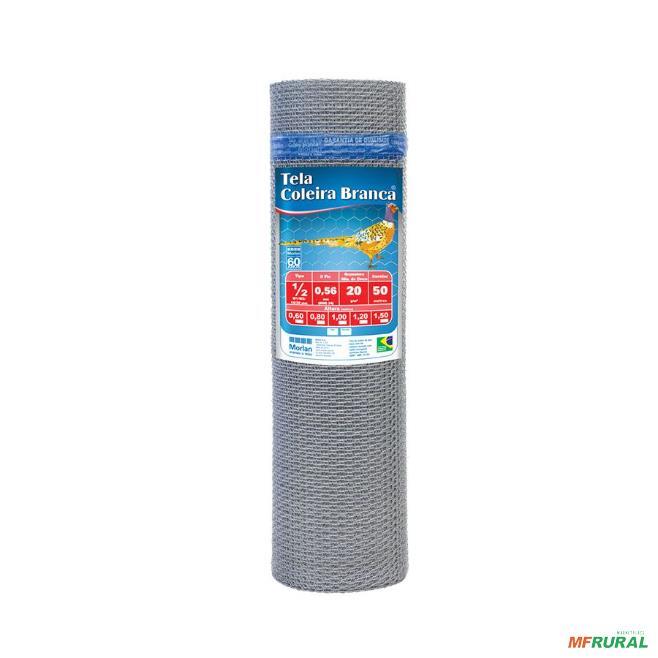 Tela Hexagonal Viveiro Malha 1/2" Fio Bwg 24 (0,56Mm) - Rolo 50M 663474