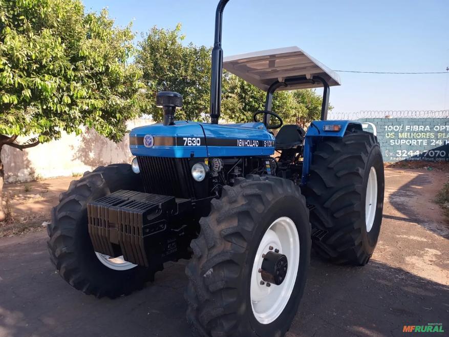 Trator Ford New Holland 7630 4X4 Ano - Tratores Agrícolas
