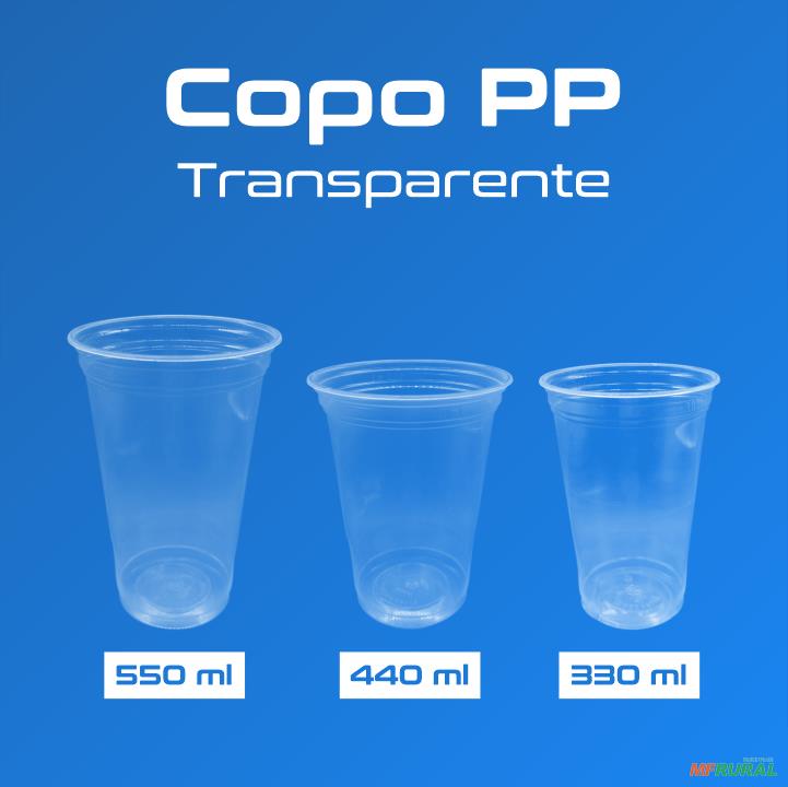 Copos Plásticos pp Transparente - Sem Tampa em Goiânia GO à 664060