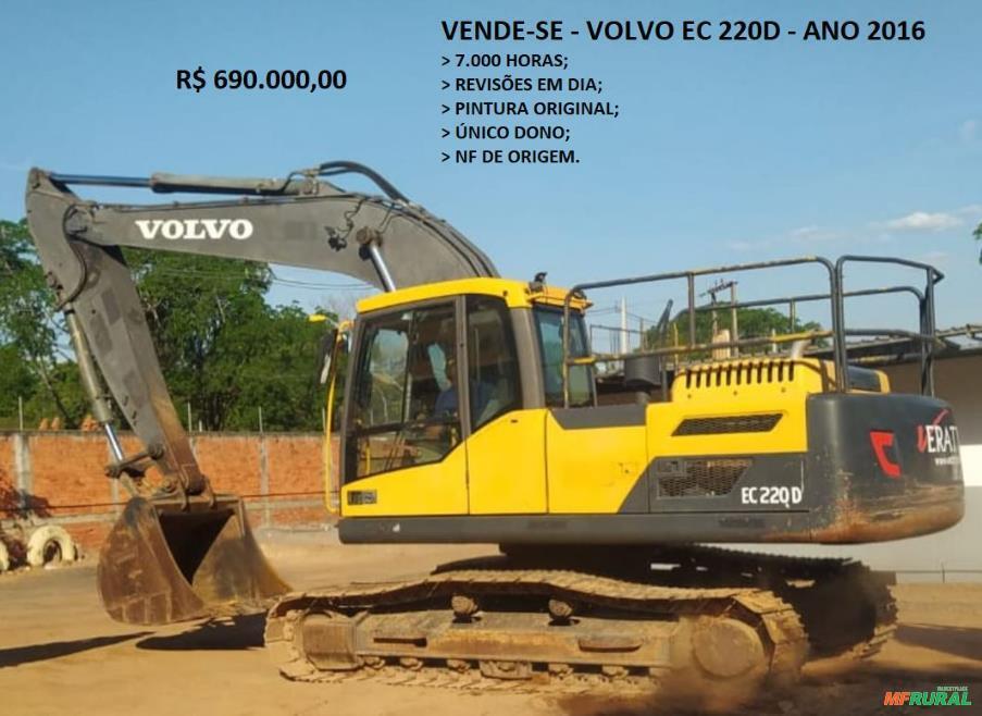 Escavadeira Volvo Ec220d - Ano 2016 em Imperatriz MA à venda. 632468