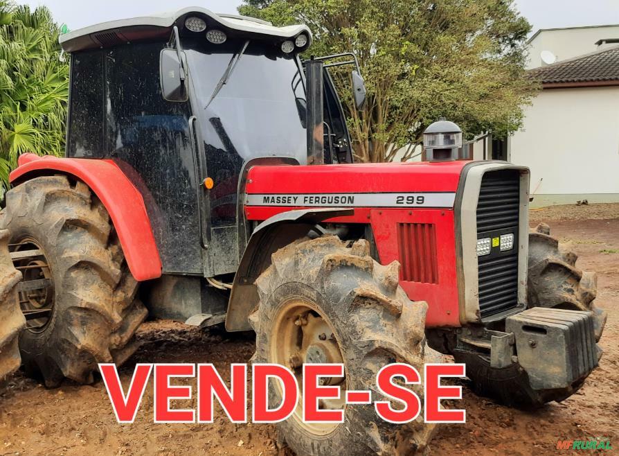 Trator Massey Ferguson 299 4X2 Ano 96 em Turvo SC à venda. 668290