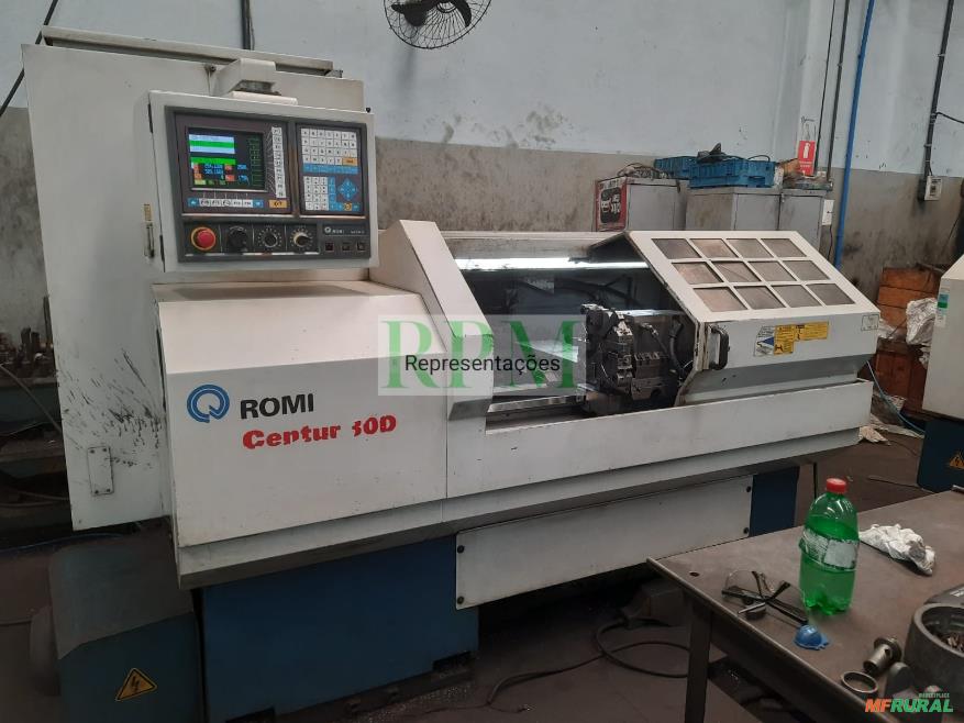 Torno Cnc Romi Centur 30 D 1000Mm Mach 9 em Itapira SP à venda. 803296