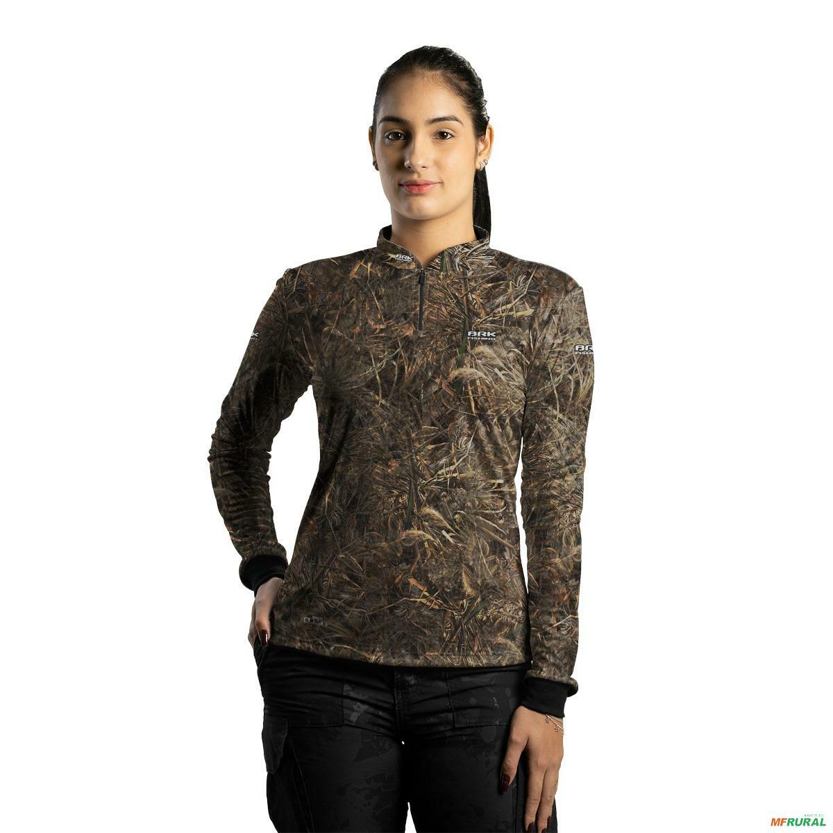 Camisa Brk Camuflado Real Tree Com Proteção Uv50 + - Gênero: 682333