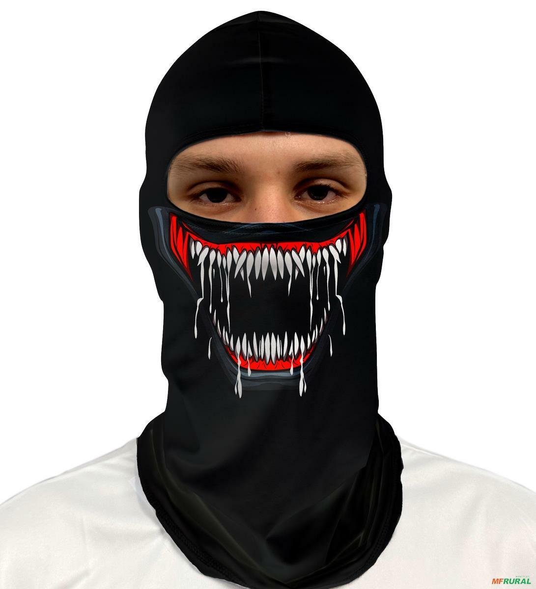 Balaclava Tubeneck Brk Dentes Com Uv50+ - Tamanho: Único em 774741