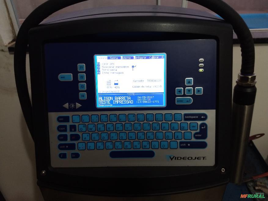 Datadora Videojet em São Paulo | Preço Venda Compra - MF Rural