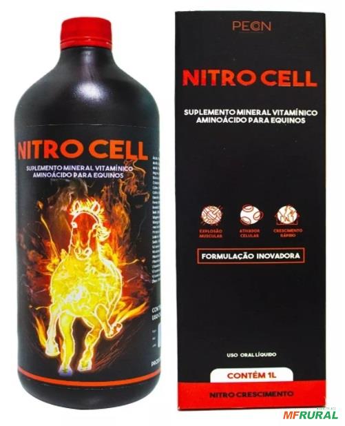 Nitro Cell 1L - Explosão Muscular Revigorante Resistência 668047