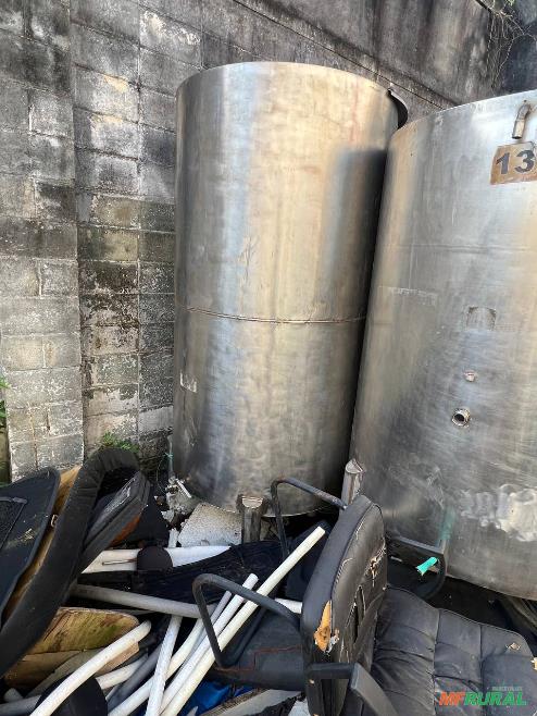 Tanques de Inox À Venda: 5000, 3000 E 2000 Litros em São Paulo 701277
