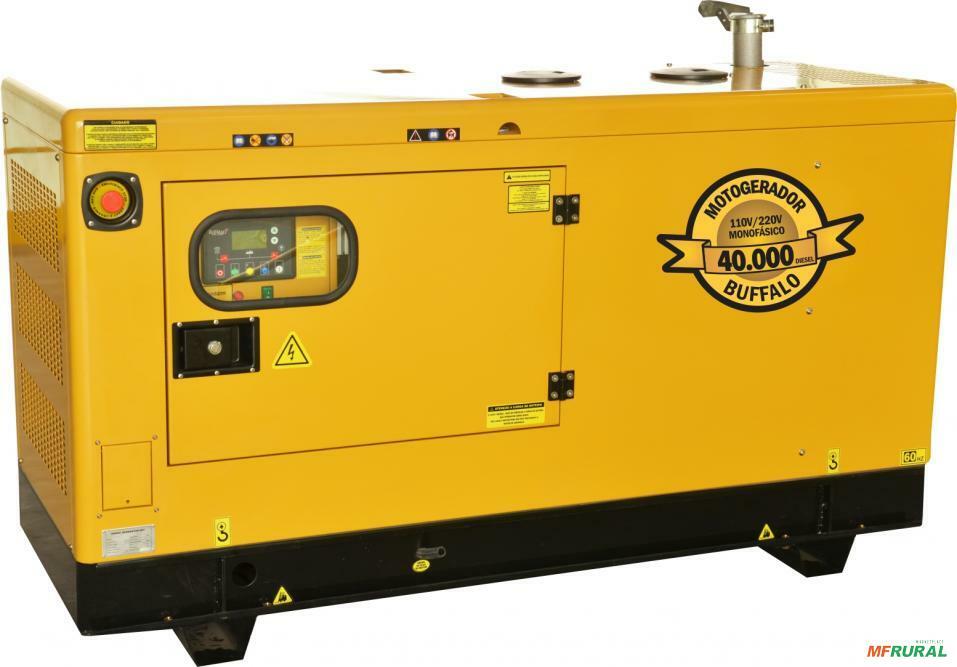 Gerador de Energia Buffalo Bfde40000 Silencioso Com Ats 40,0 Kva 779109