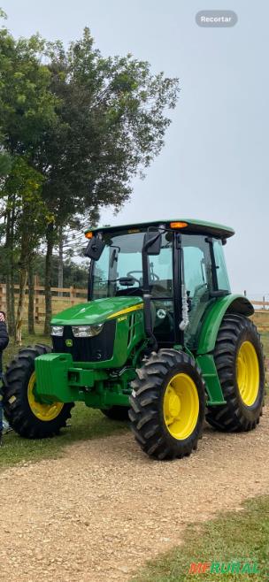 Trator John Deere Mod. 5080E Cabinado 9X3 Com 103 Horas - Único 833864