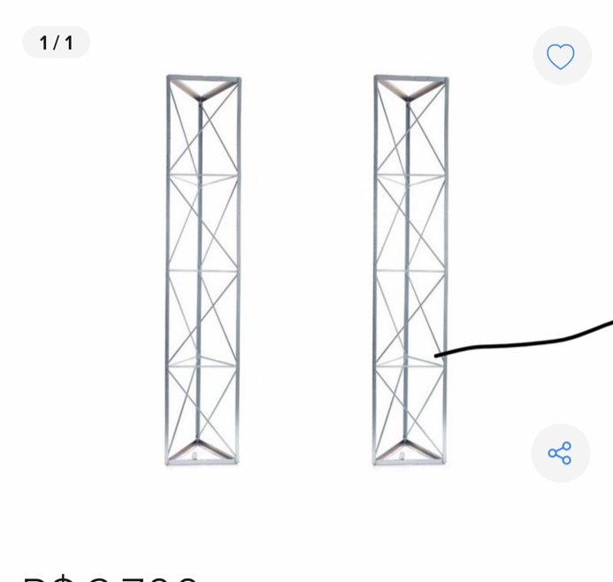 Torre Modular Para Internet, Aço Galvanizado. em Mamborê PR à 723906