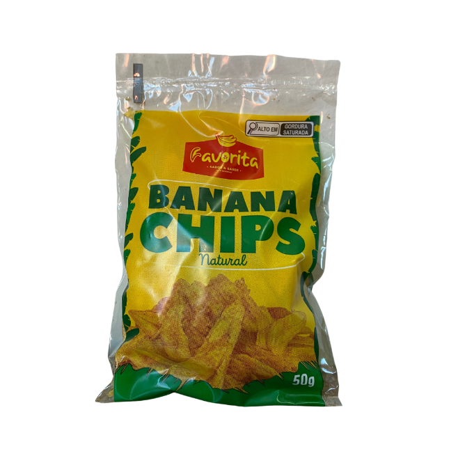 Banana Chips Favorita 50G em Eldorado SP à venda. Compre direto 724832