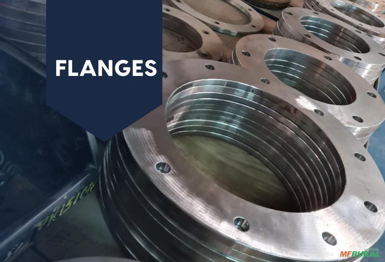 Flanges Aco Carbono | Preço Venda Compra - MF Rural
