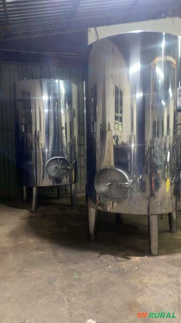 Tanque em Aço Inox 5.000 Litros em Cláudio MG à venda. Compre 789208
