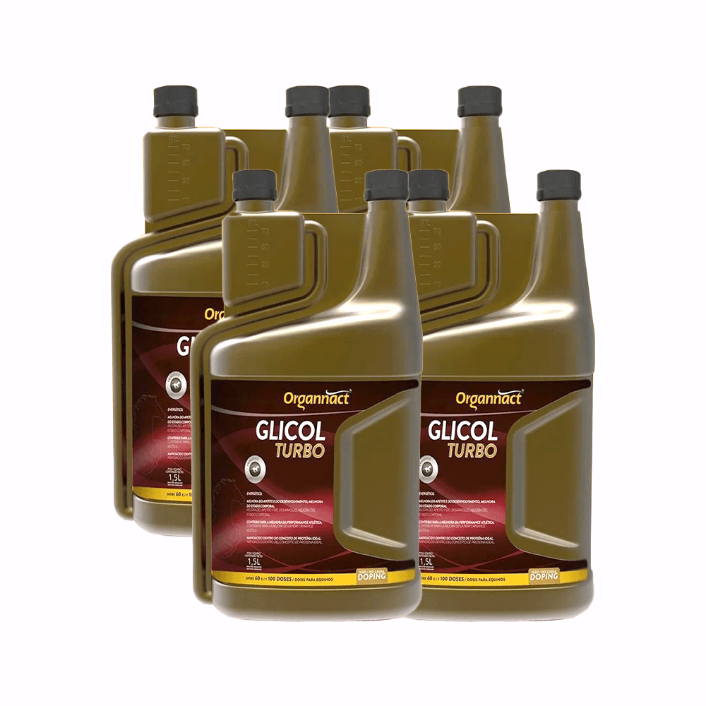Glicol Turbo Organnact 1,5 E 5L - Suplemento Vitamínico Para 777431