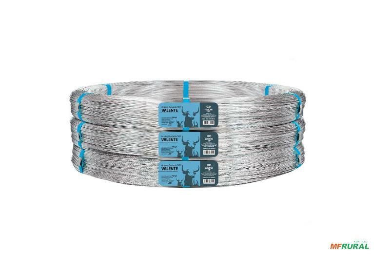 Arame Liso Ovalado Para Cerca 2,70 X 2,20Mm 1000M - 700Kgf em 837623