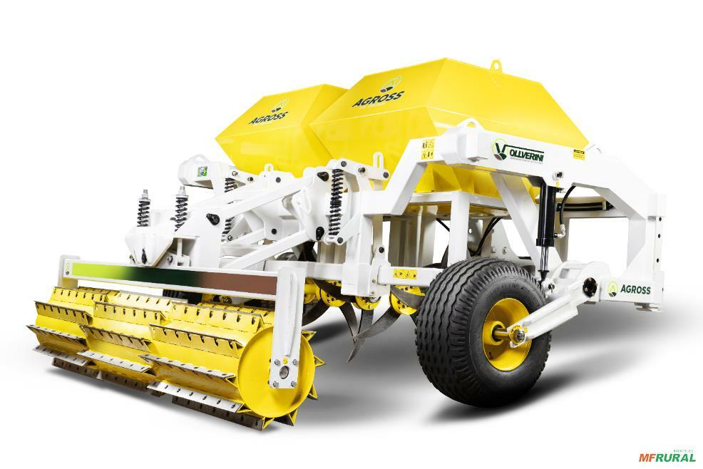 Descompactador Giratório Com Rolo Faca Vollverini em Quinze de 793341