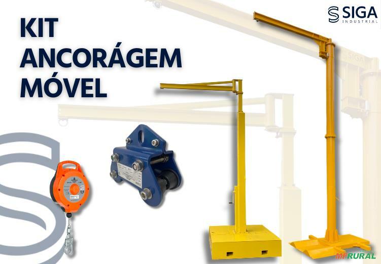 Spiq | Pórtico | Trolley | Trava Quedas | Kit de Ancoragem em 810242