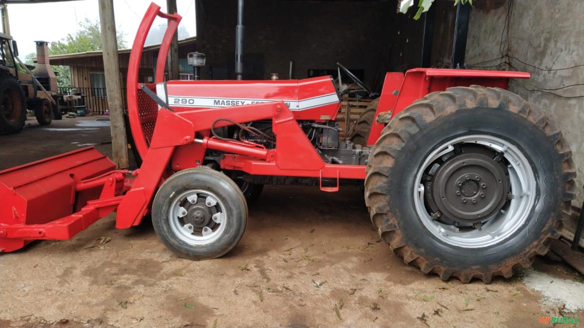 Trator Massey Ferguson Mf290 4X2 Com Conjunto Concha em Três 807761