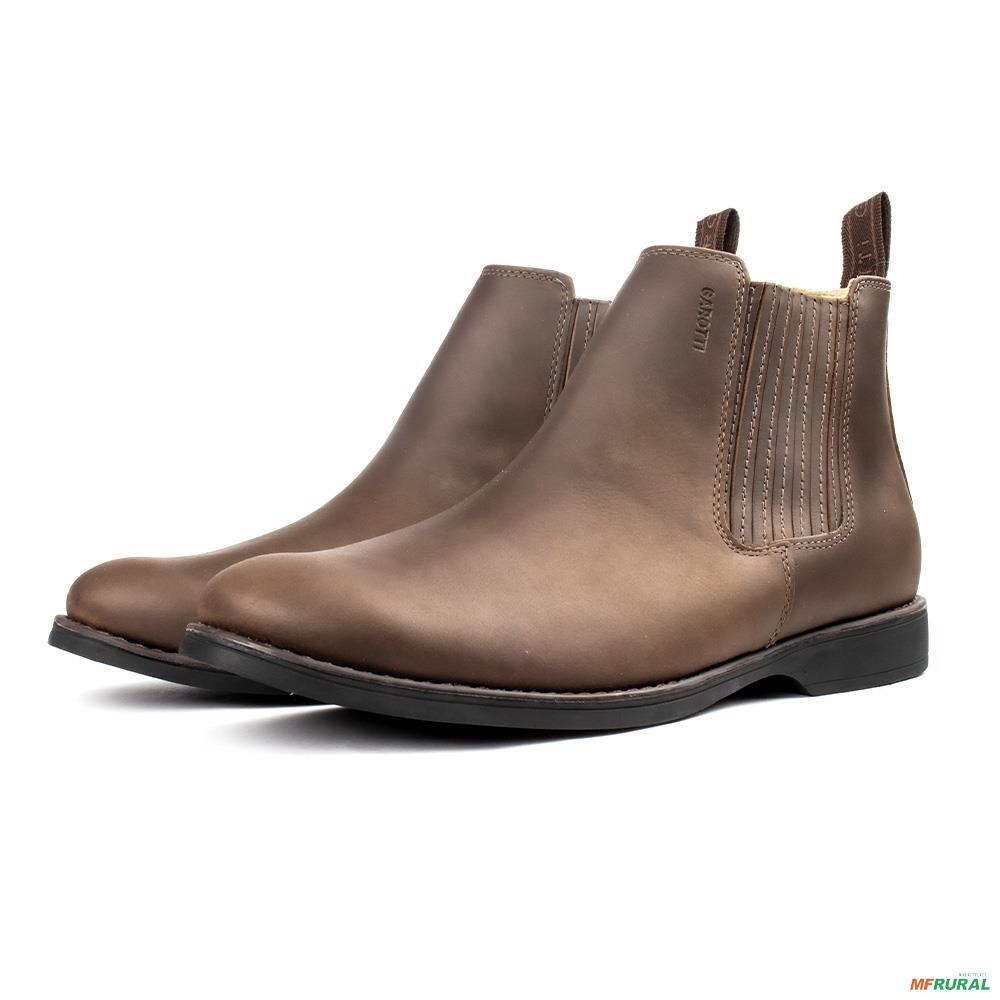 Botina Masculina Garotti Conforto em Couro Crazy Horse - 2349 - 814203