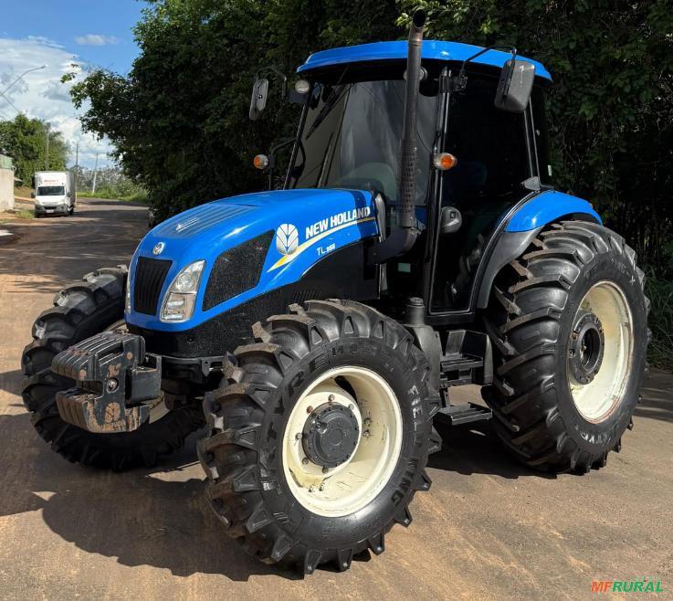 Trator New Holland Tl.95E 4X4 (100Cv) em Adamantina SP à venda. 849703