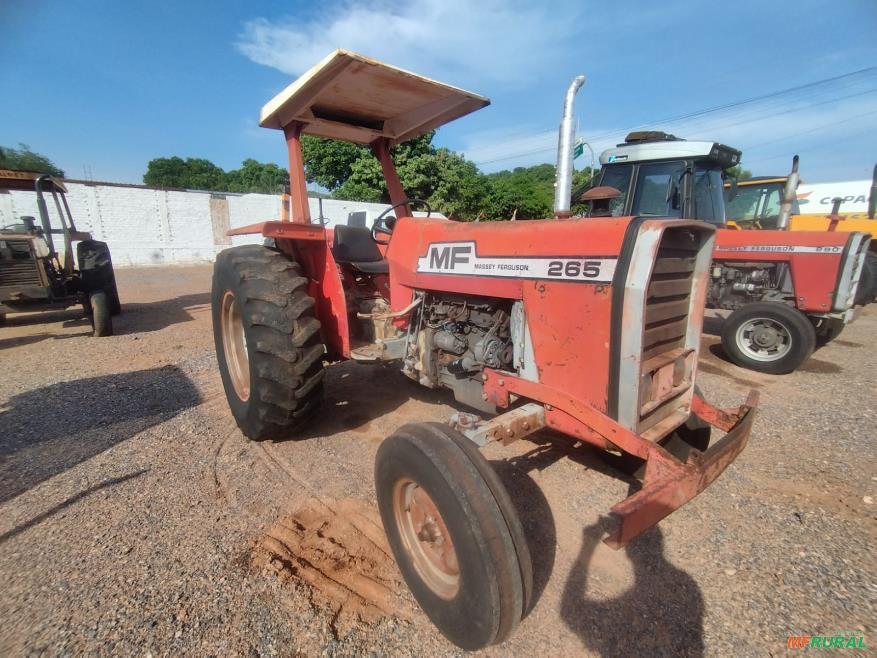 Trator Massey Ferguson 265 Ano 80 Motor Novo em Bonito MS à 856218