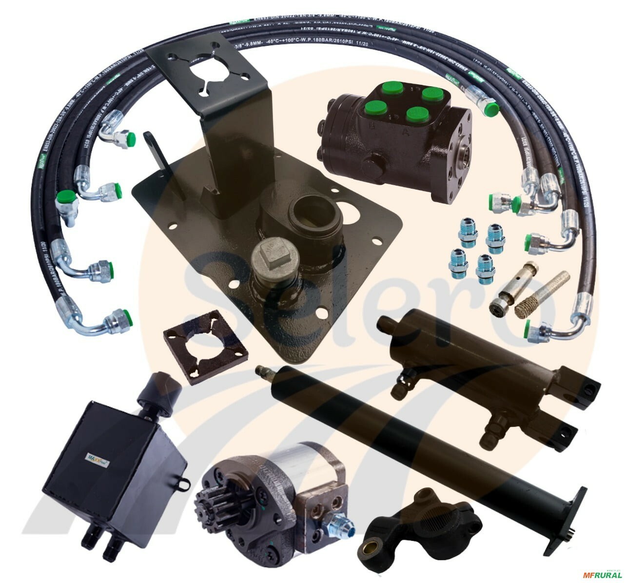 Pecas Pecas Kit Direcao Hidraulica Trator Massey Ferguson