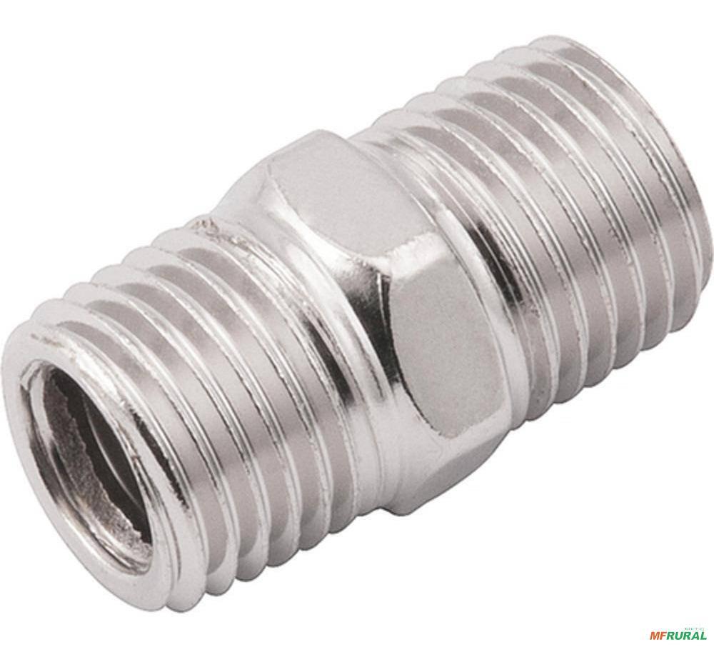 Adaptador 1-2 X 1-2 Rosca Nptf 1/2 X 1/2 - (Niple) em Goiânia 485707