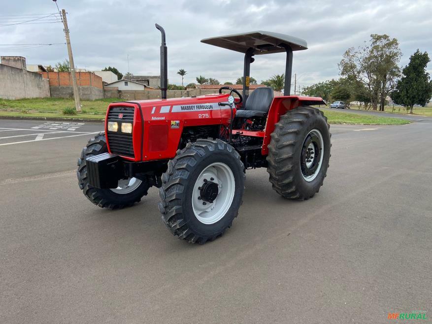Trator Massey Ferguson 275 Advanced 4X4 Ano - Tratores Agrícolas