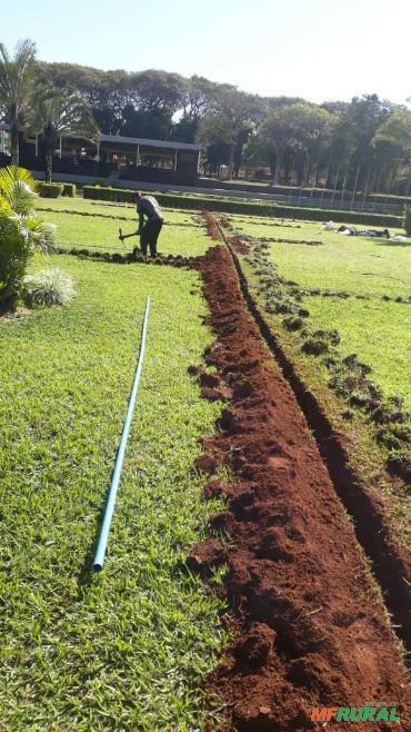 Serviços de Plantio de Gramado, Projeto E Implantação de 641355