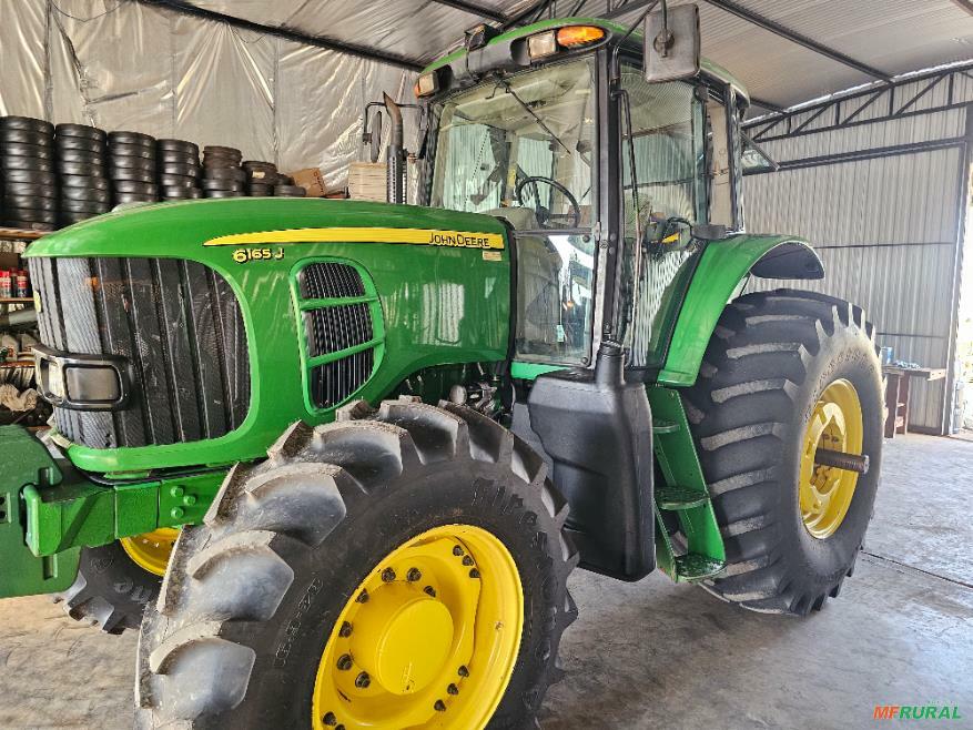 Trator John Deere 6165J, Ano 2013, Cabinado. em Birigüi SP à 706238