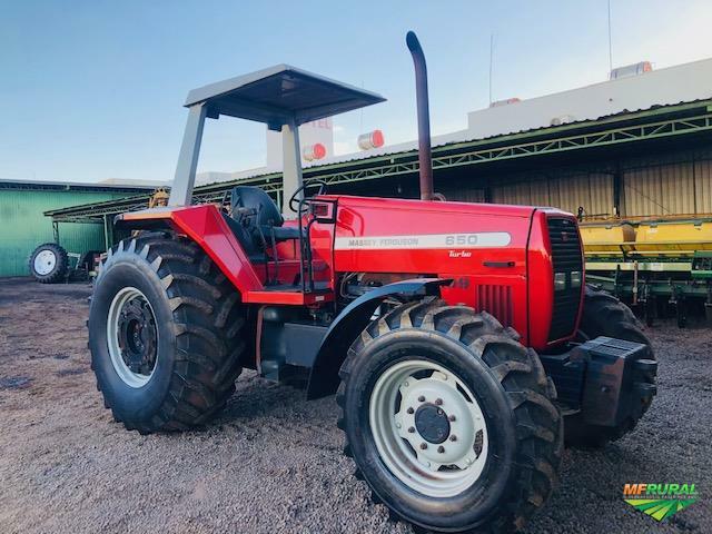 Trator Massey Ferguson 650 4X4 Ano 03 em Goioerê PR à venda. 416413