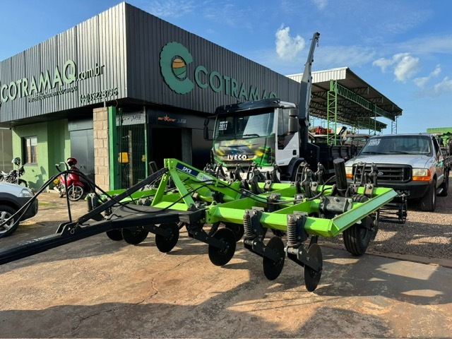 Subsolador 9 Pés Discos Corte E Destorroador Piccin Novo em 723826