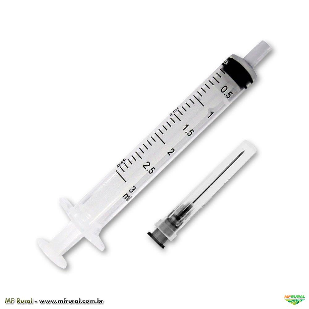Seringa Descartável bd 3Ml Com Agulha em Belo Horizonte MG à 355422