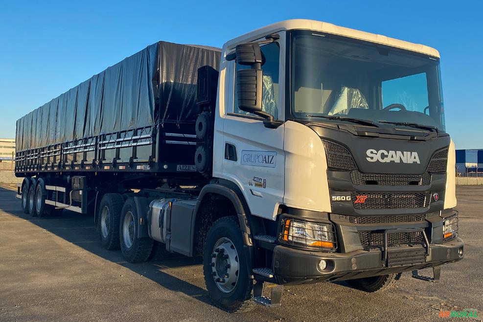 Conjunto Scania xt 560G 6X4 23/24 Euro6 Com Semirreboque 711254
