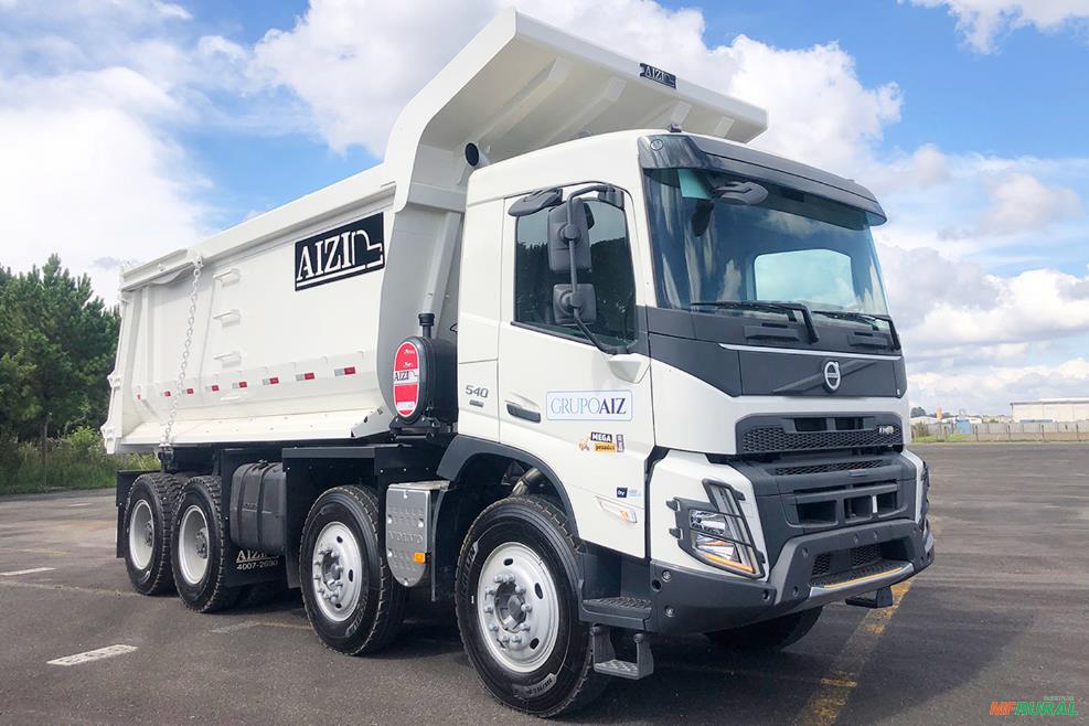 Caminhão Volvo Fmx 540 8X4 22/22 Com Caçamba Basculante Meia 711670
